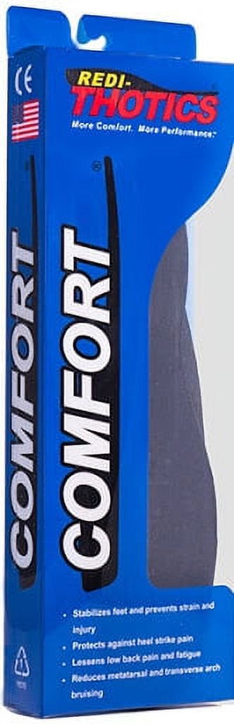 Redi-Thotics Comfort Orthotic Shoe Inserts, Cushioned Fit, Size: Men's ...