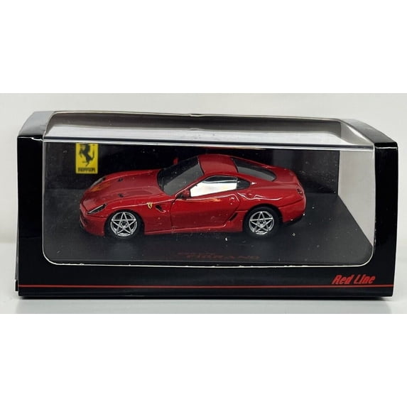 REDLINE 1/87 Ferrari 599 GTB Fiorano Red MODEL CAR - Walmart.com