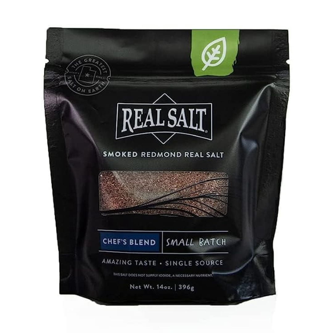 REDMOND Real Salt Chef’s BCF26 Blend Smoked Salt, 14 oz pouch - Walmart.com