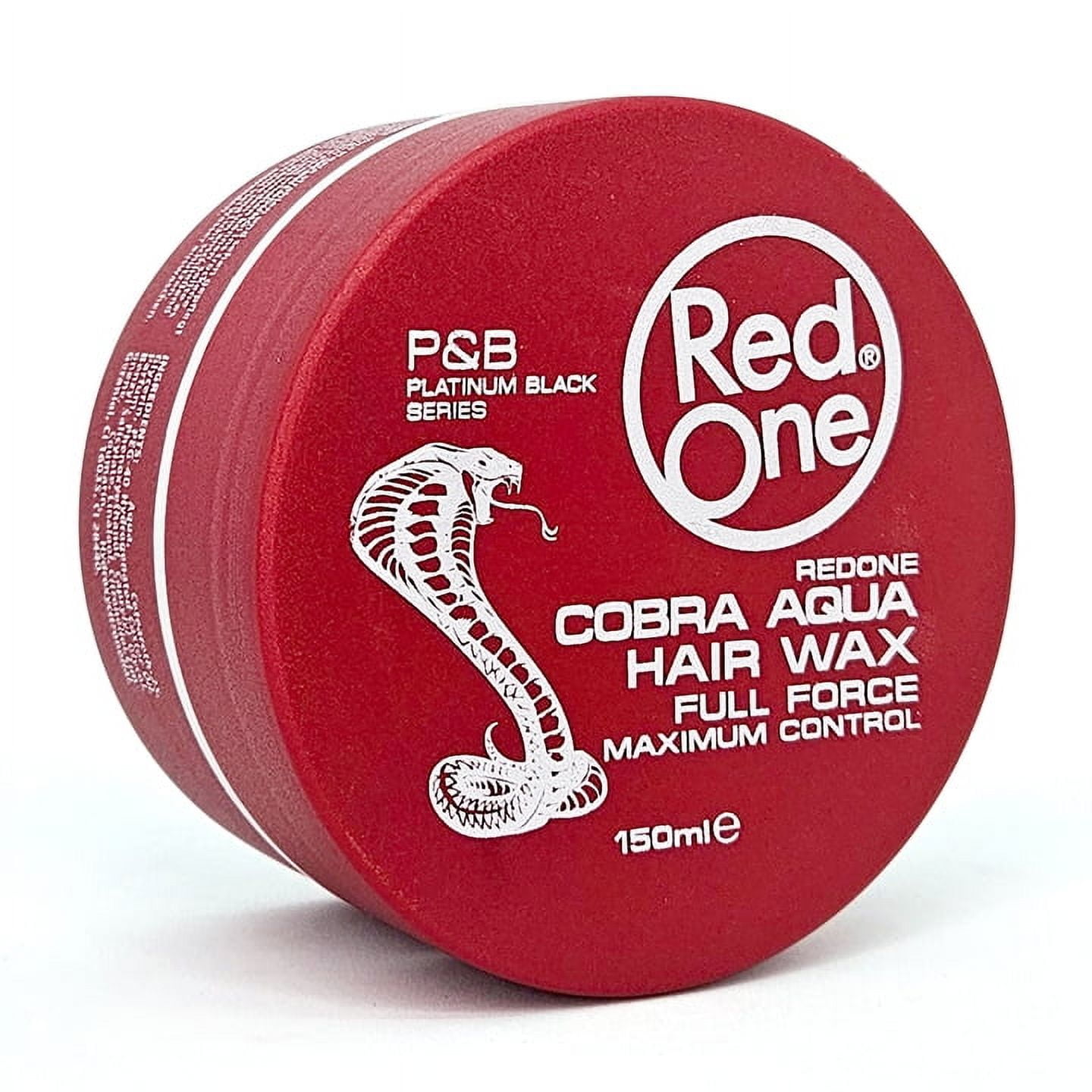 Red One Redone COBRA Aqua Hair Wax, MAXIMUM CONTROL, 150 ml, Gel ...