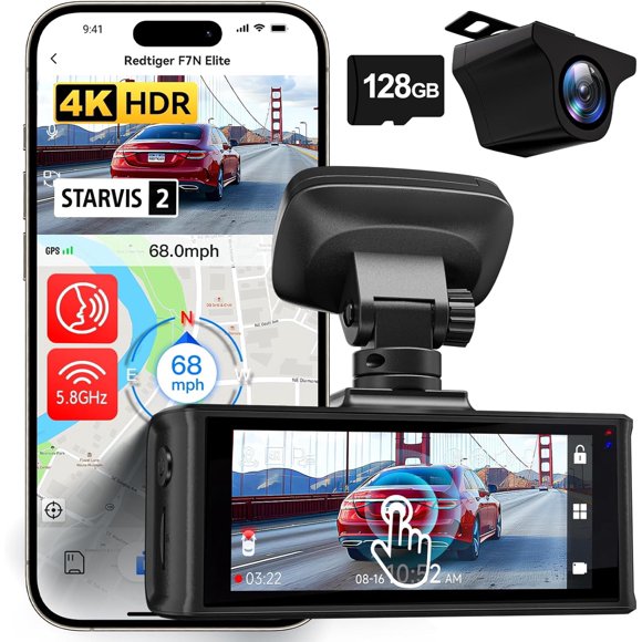 Redtiger Dash Cams in Dash Cam Brands - Walmart.com