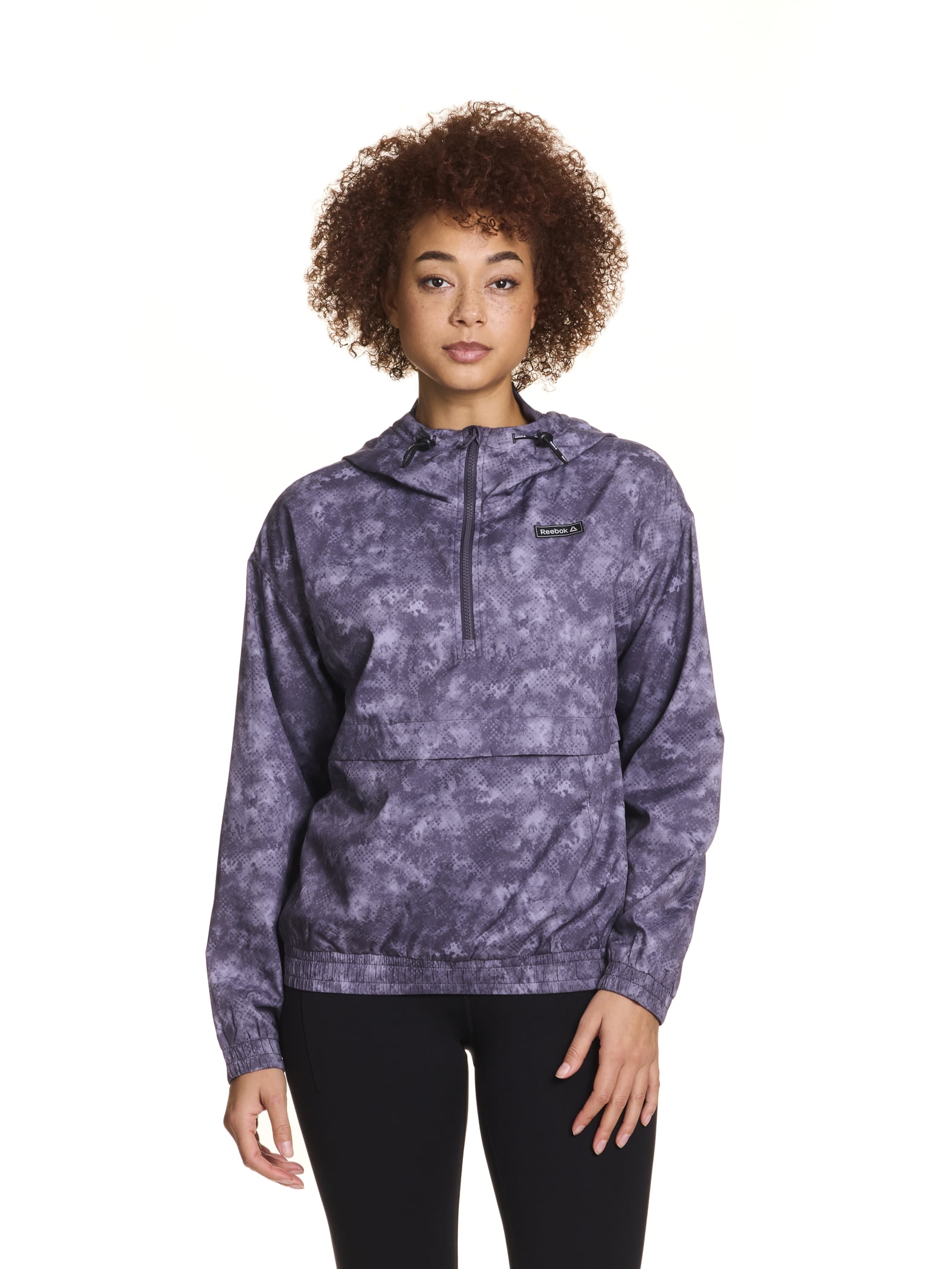 Reebok Women's and Women's Plus Half-Zip Sprinter Jacket, Sizes XS-4X ...