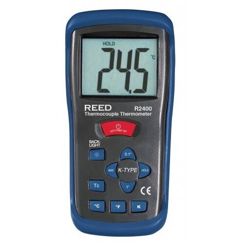 REED Instruments R2400 Type K Thermocouple Thermometer - Walmart.com