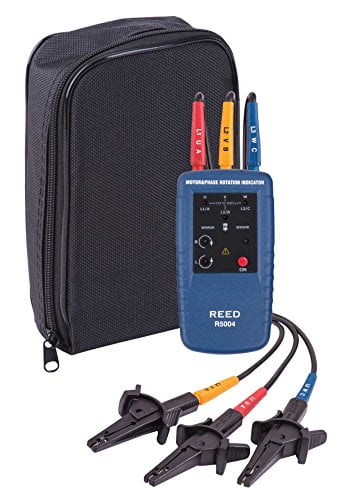 REED Instruments R5004 Motor Rotation and 3-Phase Tester - Walmart.com