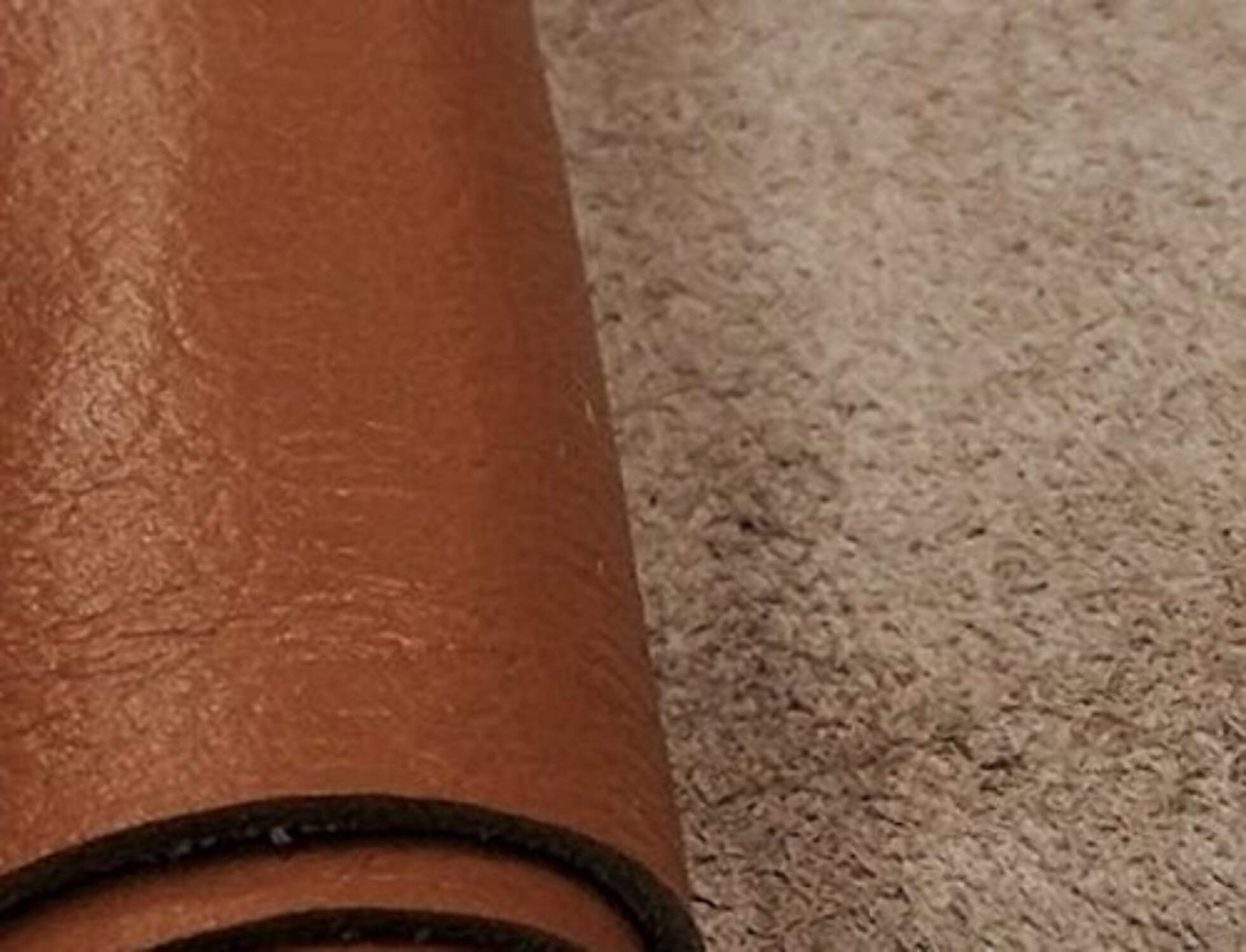 REED© LEATHER HIDES - COW SKINS VARIOUS SIZES (20 Square Foot, BROWN ...