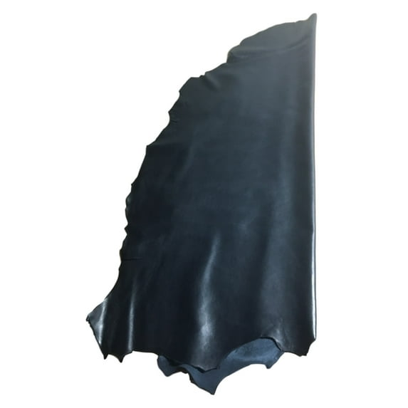 REED LEATHER HIDES - WHOLE SHEEP SKIN 7 to 10 SF - Black Color ...