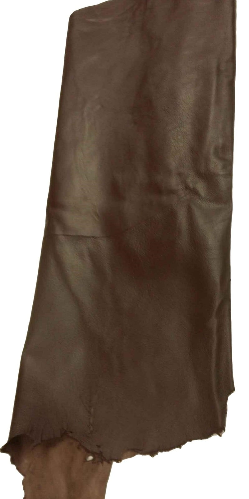 REED LEATHER HIDES - WHOLE SHEEP SKIN 7 to 10 SF -Dark Brown Color ...