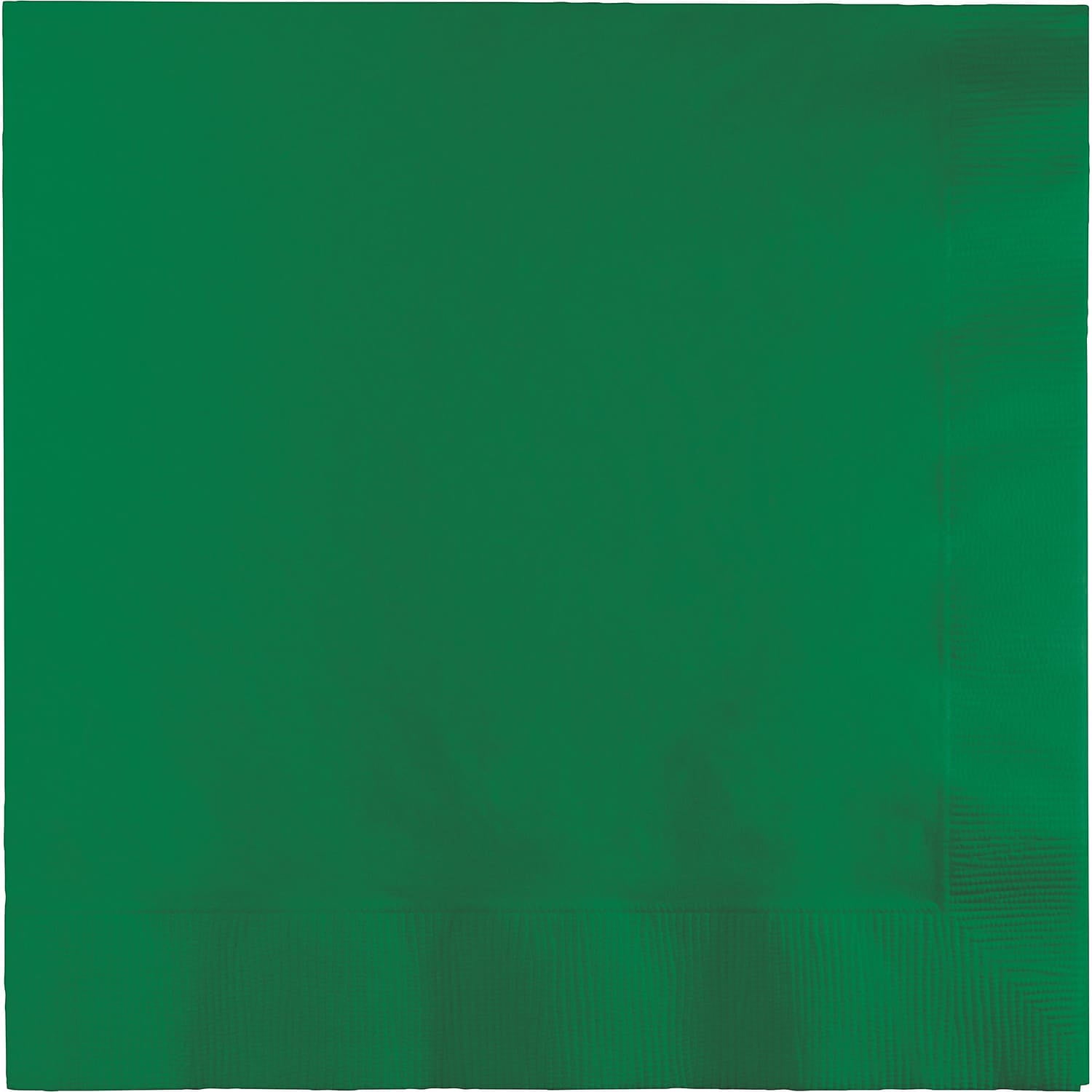 REED Creative Expressions 50-Pack 2-Ply Luncheon Napkins, Emerald Green ...
