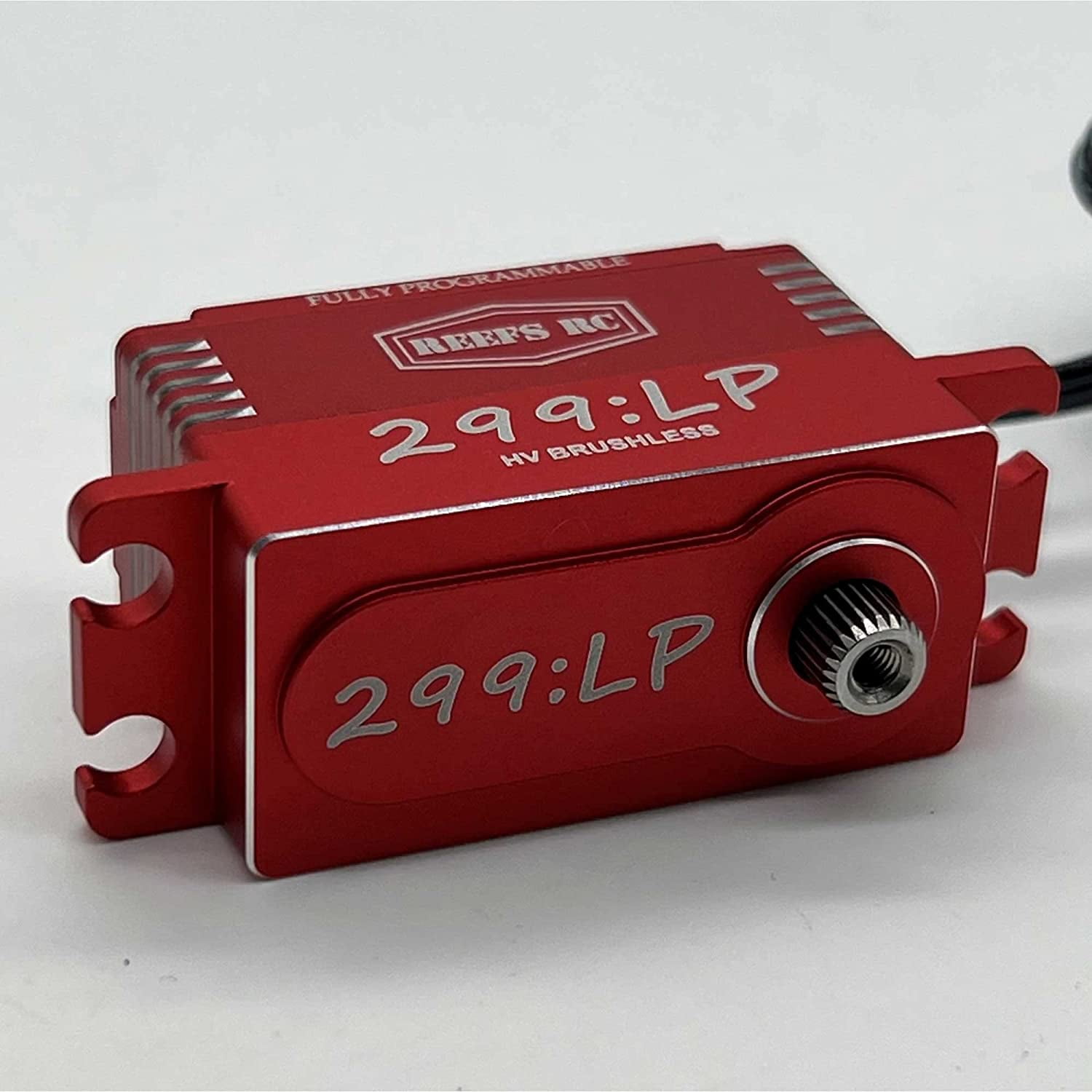 REEFS RC 299LP Special Edition Red SEHREEFS130 Servos - Walmart.com