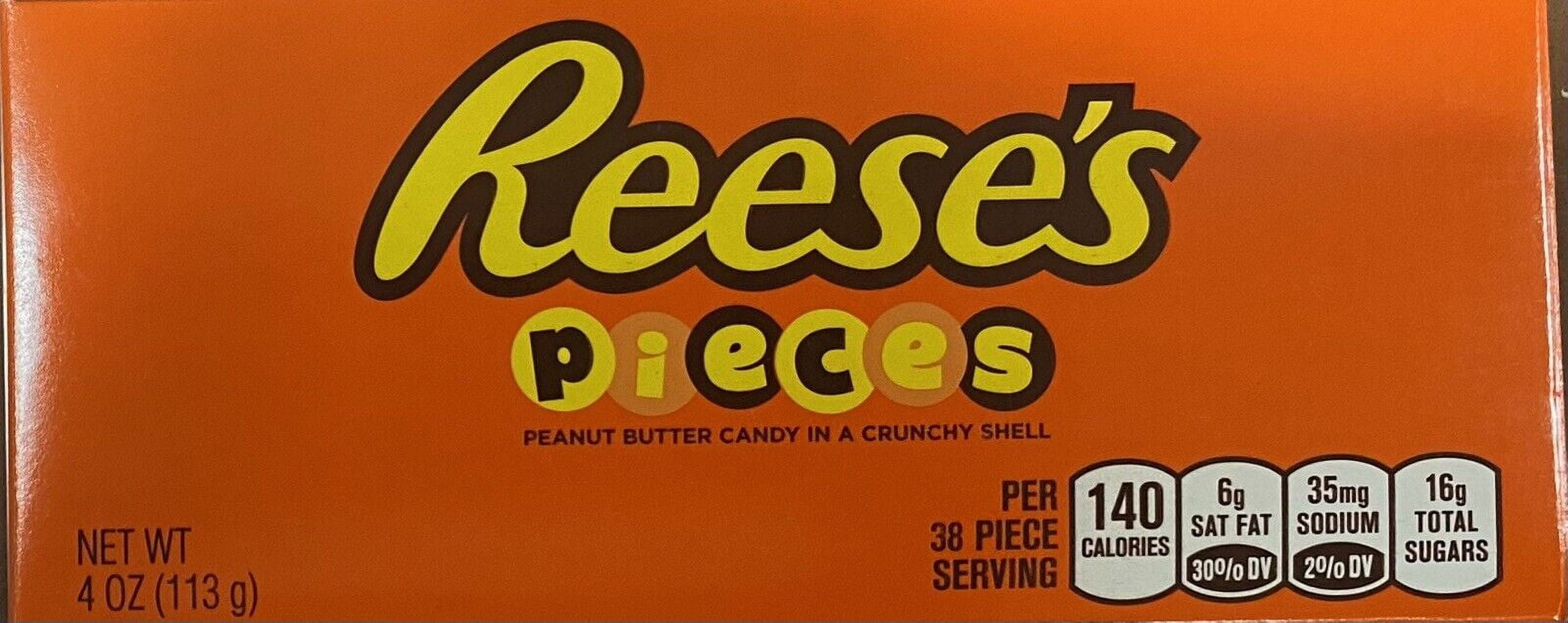 REESE’S PIECES Peanut Butter Candy in a Crunchy Shell Theater Box 4 oz FREE SHIP - Walmart.com