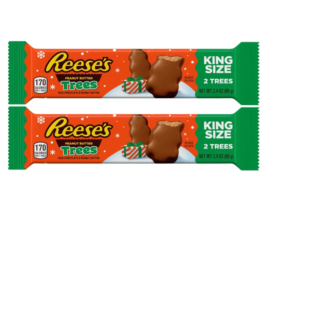 REESE'S Peanut Butter Trees Christmas Candy King Size - pack of 2 ...