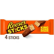 Reese's Outrageous! Peanut Butter, Caramel and REESE's PIECES King Size Candy, Bar 2.95 oz ...