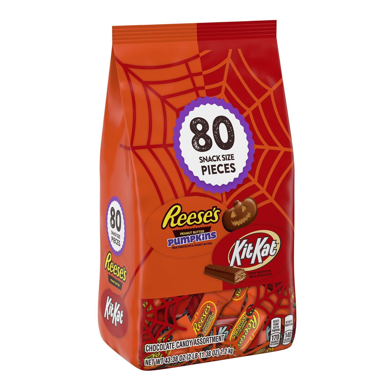 REESE'S and KIT KAT®, Milk Chocolate Assortment Snack Size Candy ...