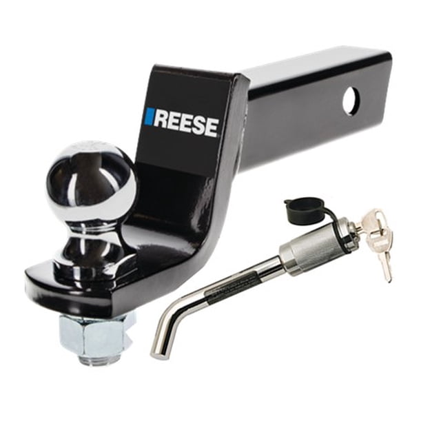 REESE® Trailer Hitch Ball Mount Security Kit, Fits 2 inch Receiver ...