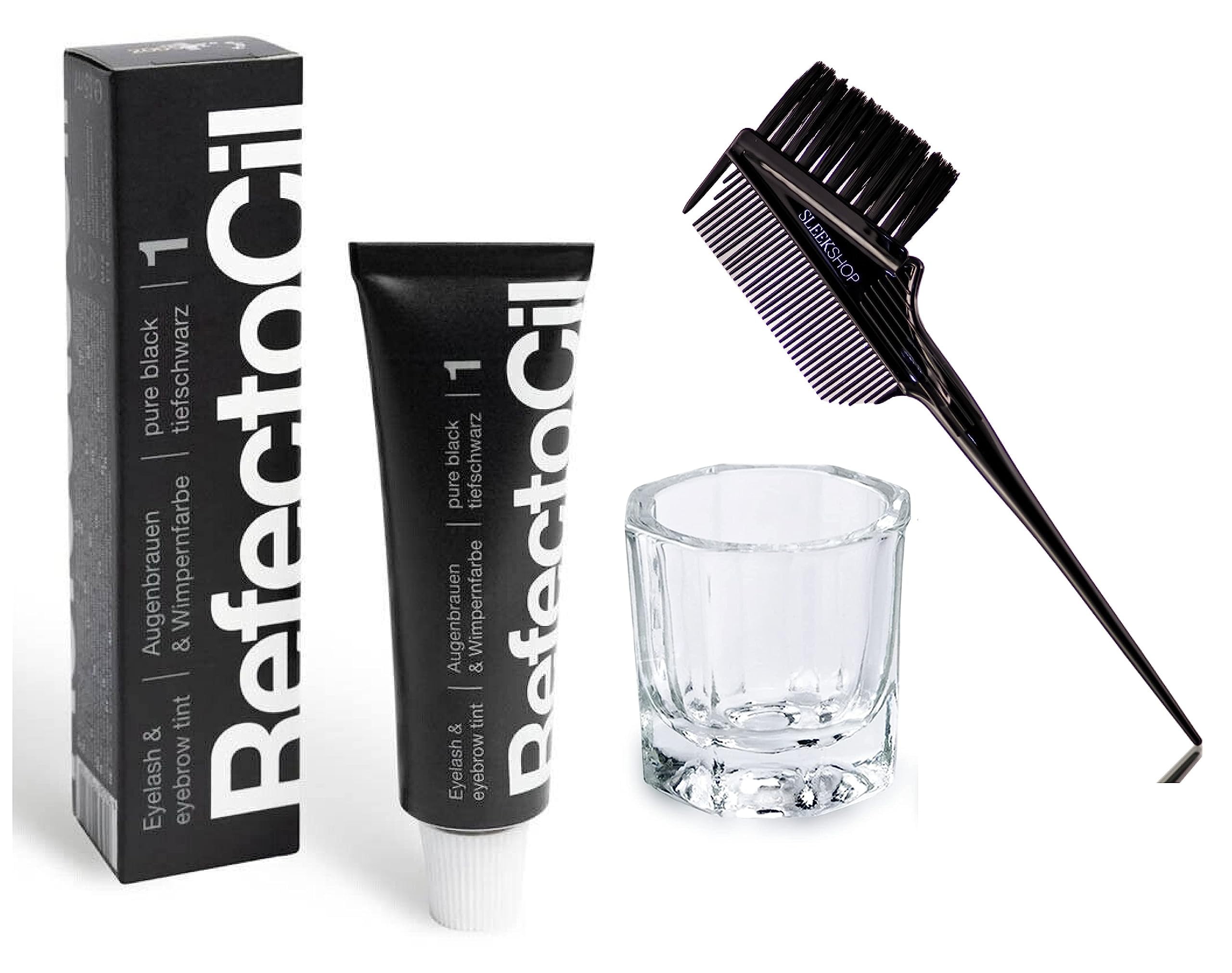 REFECTOCIL Cream Hair Dye Colour, 1 PURE BLACK, Refecto CiI Hair Color ...