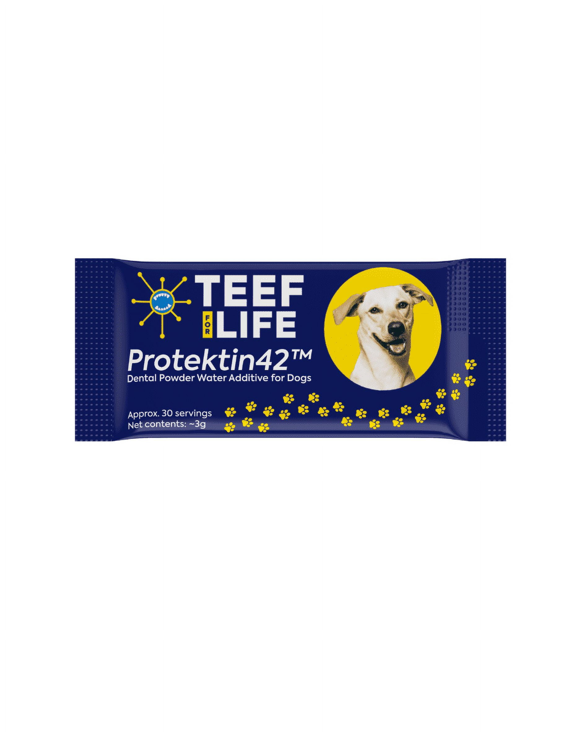 REFILL PACKET - Protektin42™ - Prebiotic Dental Powder for Dogs, Daily ...