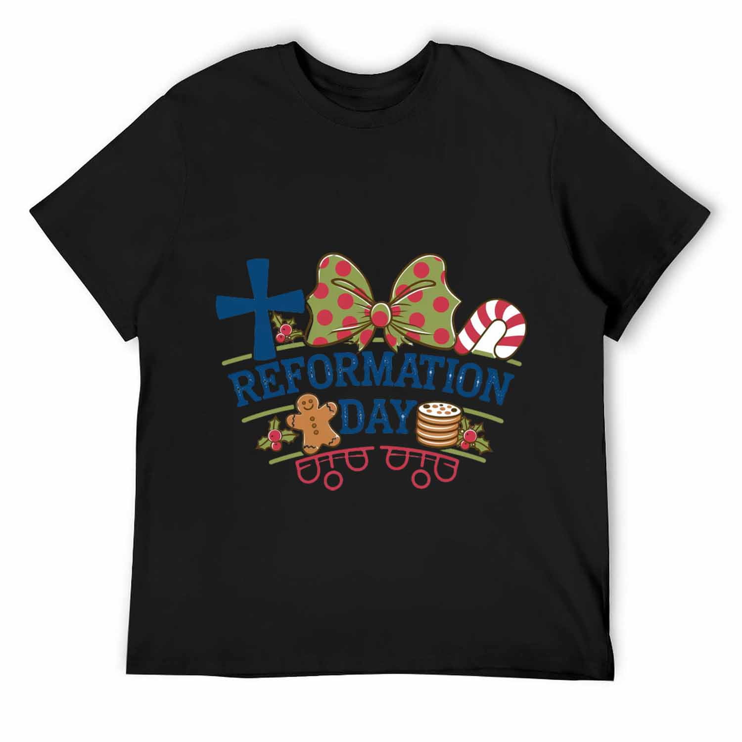 REFORMATION Day Faith Inspirational Christian Bible Verse T-Shirt ...
