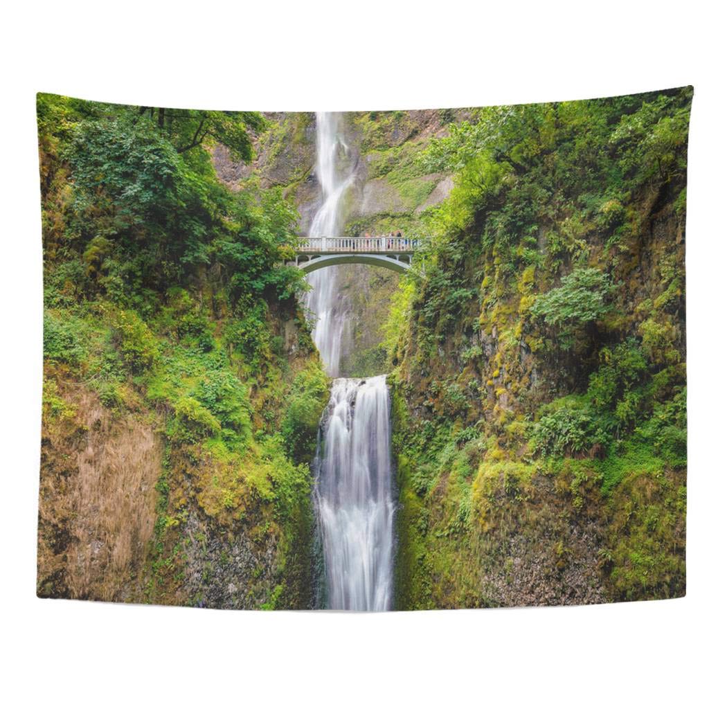 REFRED Green Beautiful Multnomah Falls in The Columbia River Gorge Near ...