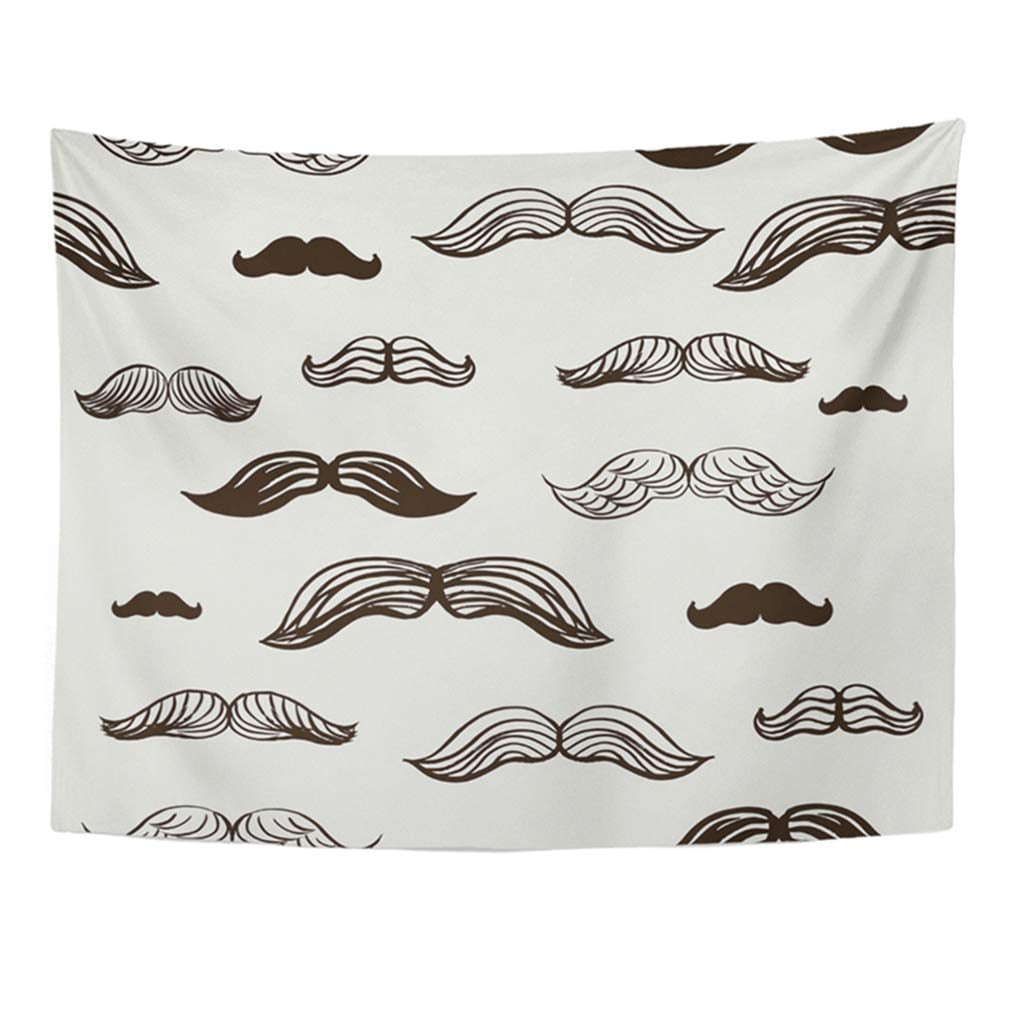 REFRED Handdrawn Mustache Collection Cartoon Barber Silhouette ...