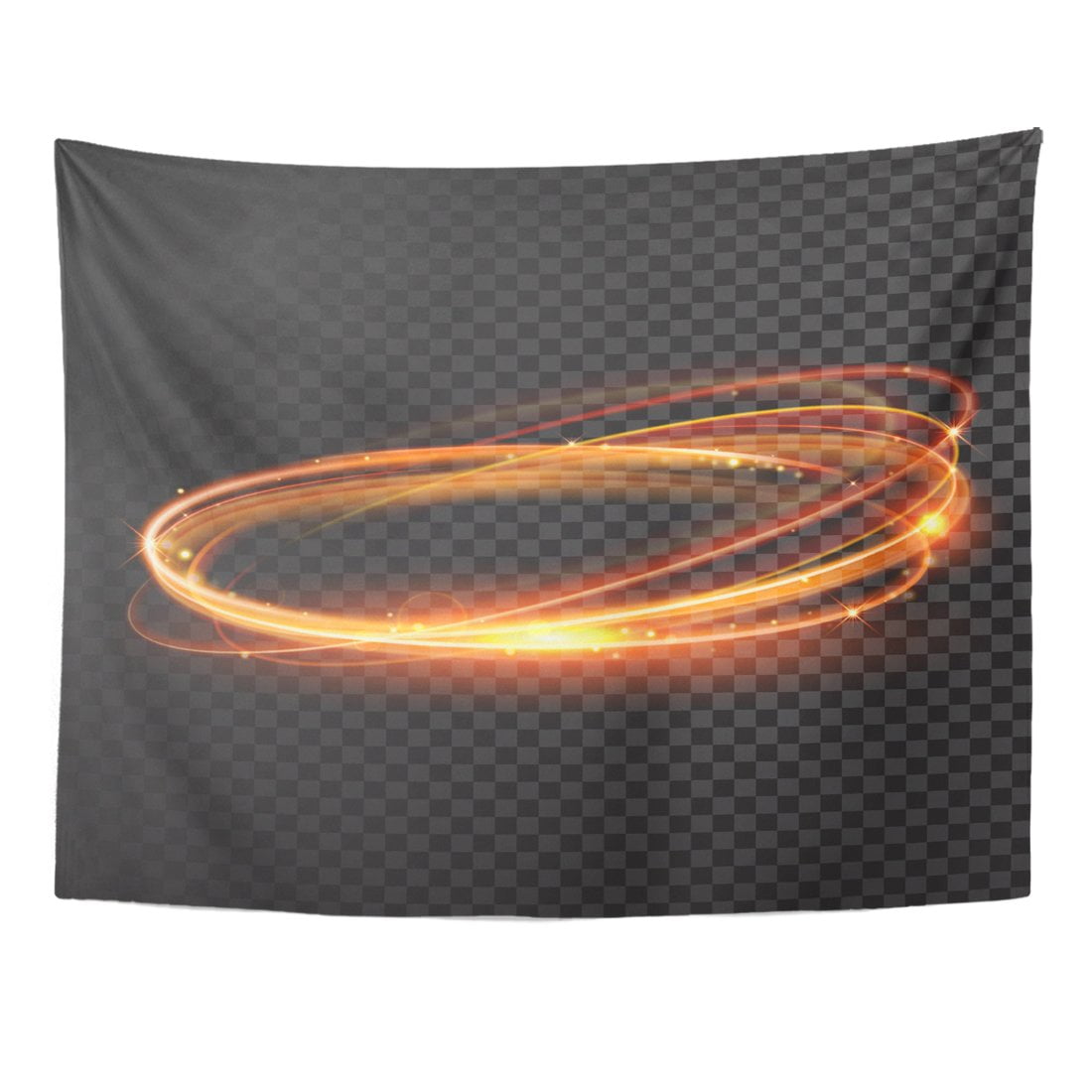 REFRED Light Effect Magic Gold Line Circle Glowing Fire Flare Ring ...