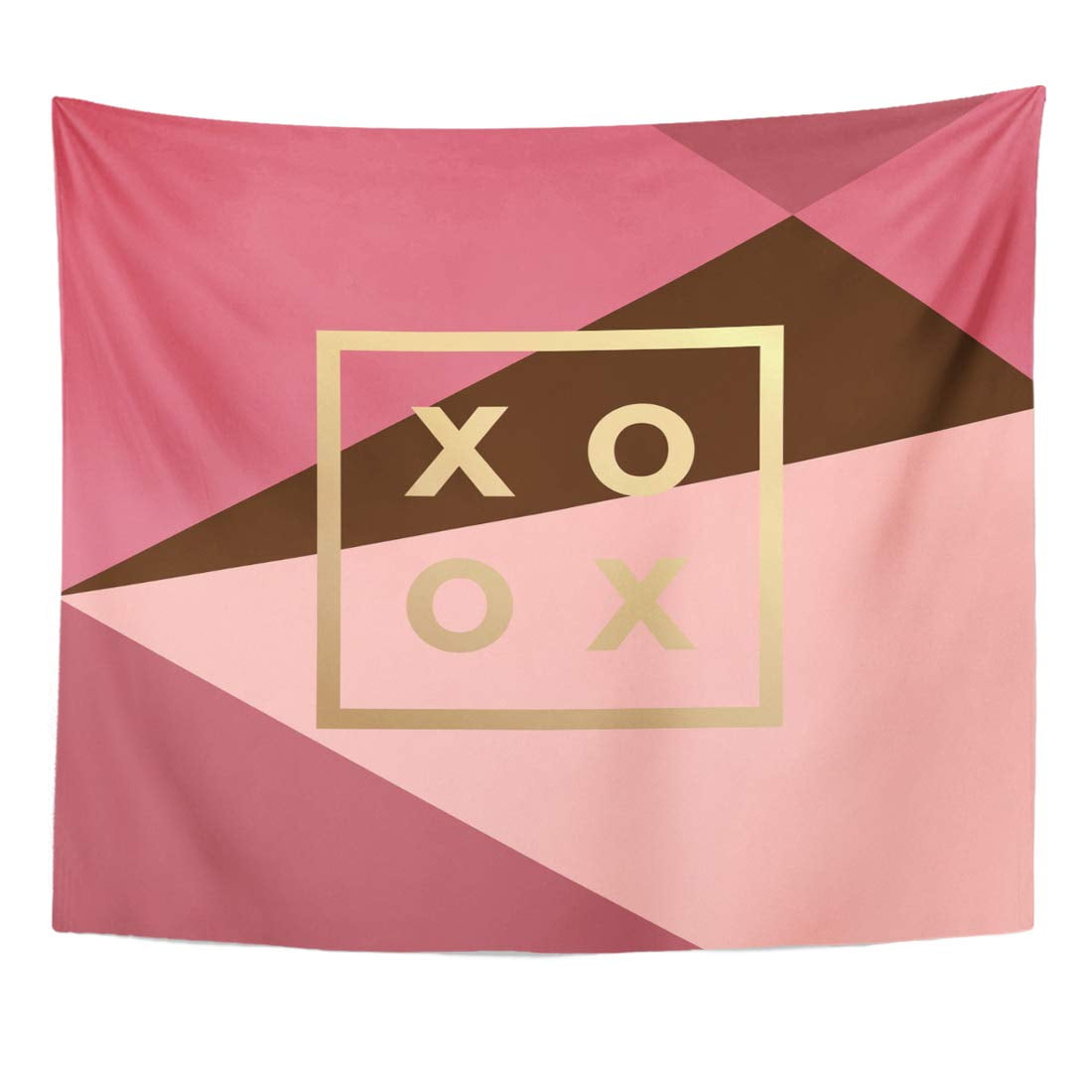 REFRED Luxury Romantic Love XOXO Gold Minimal Geometric Vintage Modern ...