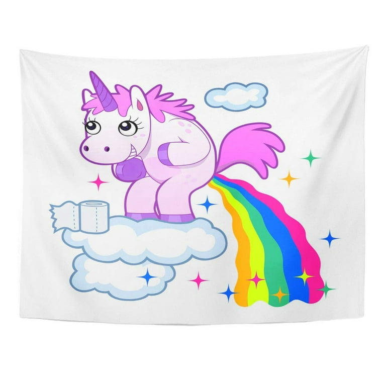 Unicorns Pooping Rainbows Holy Unicorn Pooping A Rainbow Batman.