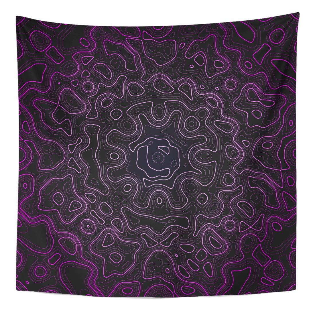 REFRED Topographic Contour Elevation Map Geographic Grid Abstract ...