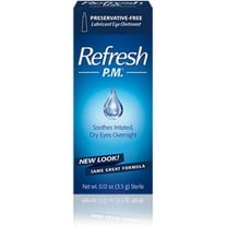 Refresh P.M. Sterile Lubricant Eye Ointment, Nighttime Relief ...
