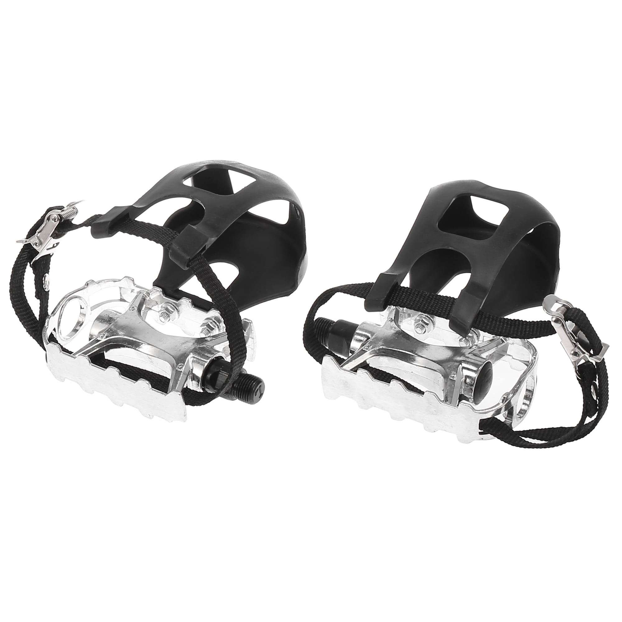 Unique Bargains 1 Pair Road Bicycle Bike Pedals 9/16" Spindle Platform ...