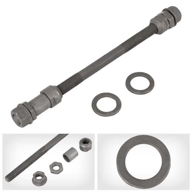REGALWOVEN 1 Pcs 9.5mm Wheel Hub Axle Rear Axle Solid Shaft Black for ...