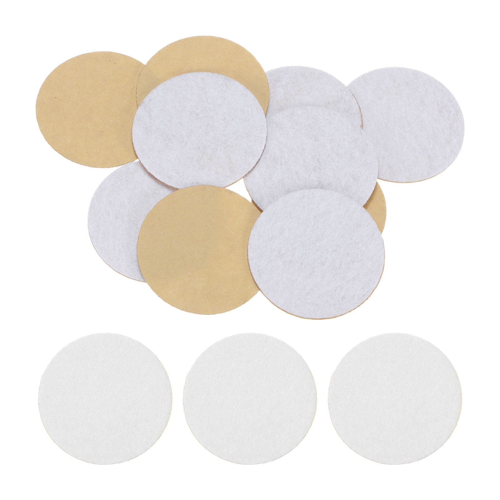REGALWOVEN 10Pcs Round Adhesive Felt Circles, 40mm Pre Cut Felt Craft ...