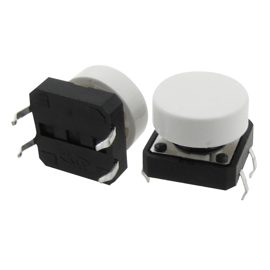 REGALWOVEN 10pcs Momentary Tact Tactile Push Button Switch 12 x 12mm x ...