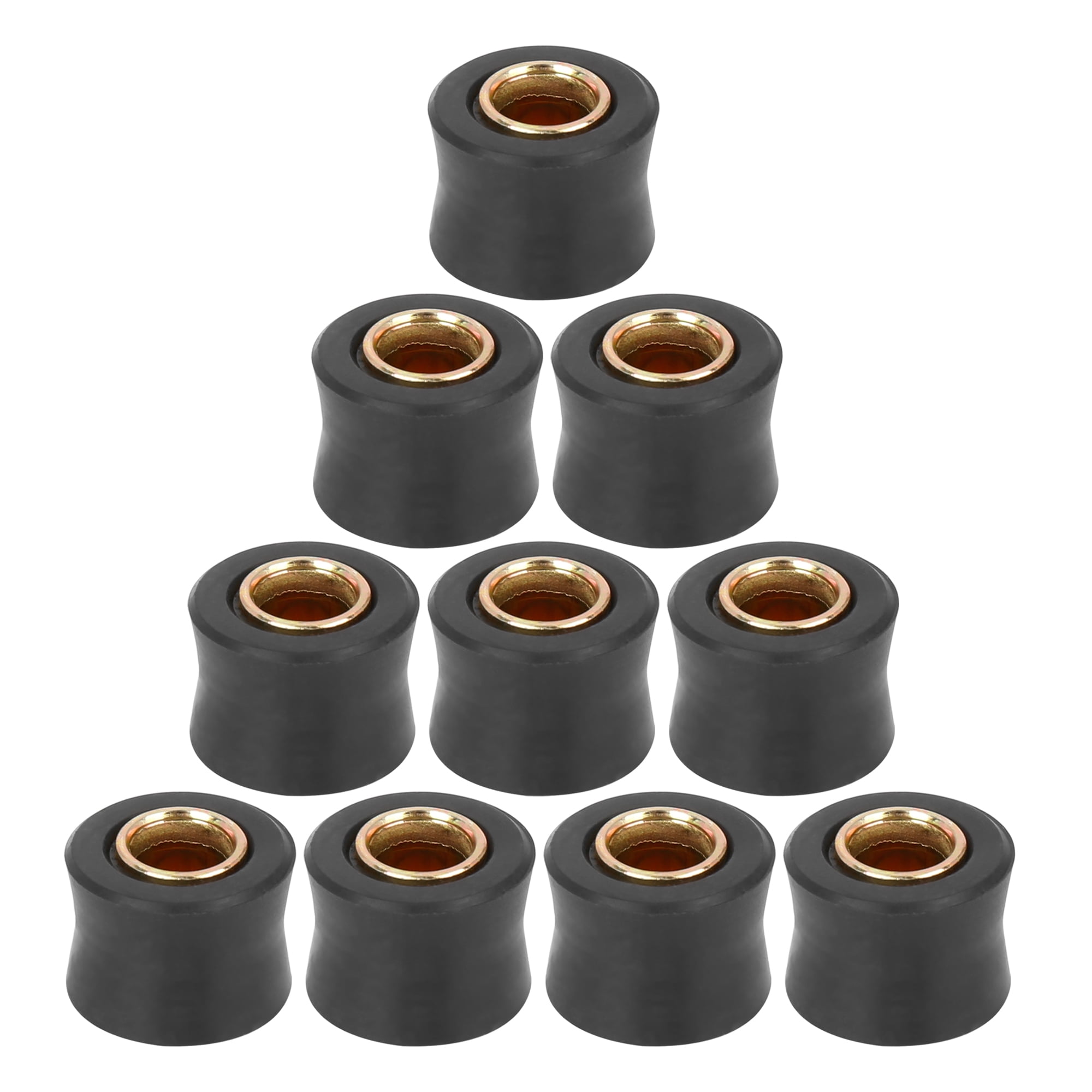 REGALWOVEN 10pcs Motorcycle 10mm Rear Shock Absorber Cushion Rubber ...