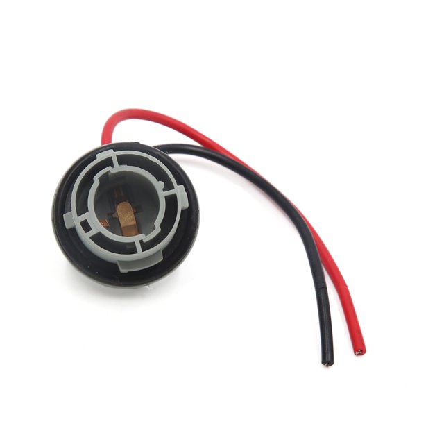 REGALWOVEN 1156 Bulb 2 Wired Car Brake Turn Signal Light Socket Adapter ...
