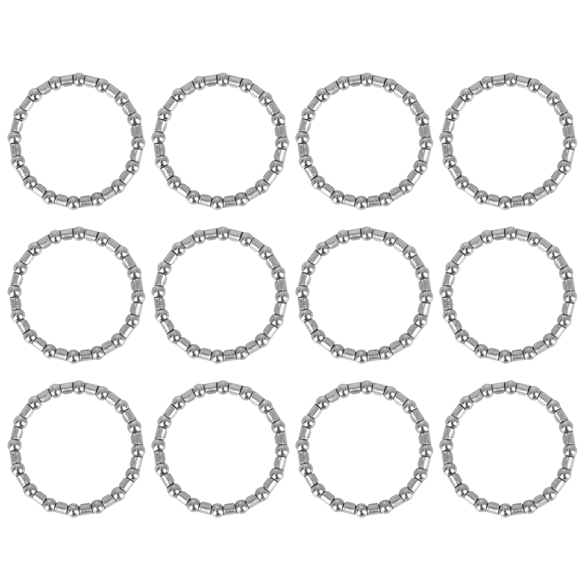 REGALWOVEN 12pcs 37.2mm x 16 Ball Bearing Cages Crank Bike Bearings ...