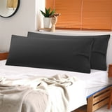 REGALWOVEN 2Pcs Body Pillowcases 1800 Series Brushed Microfiber Long ...