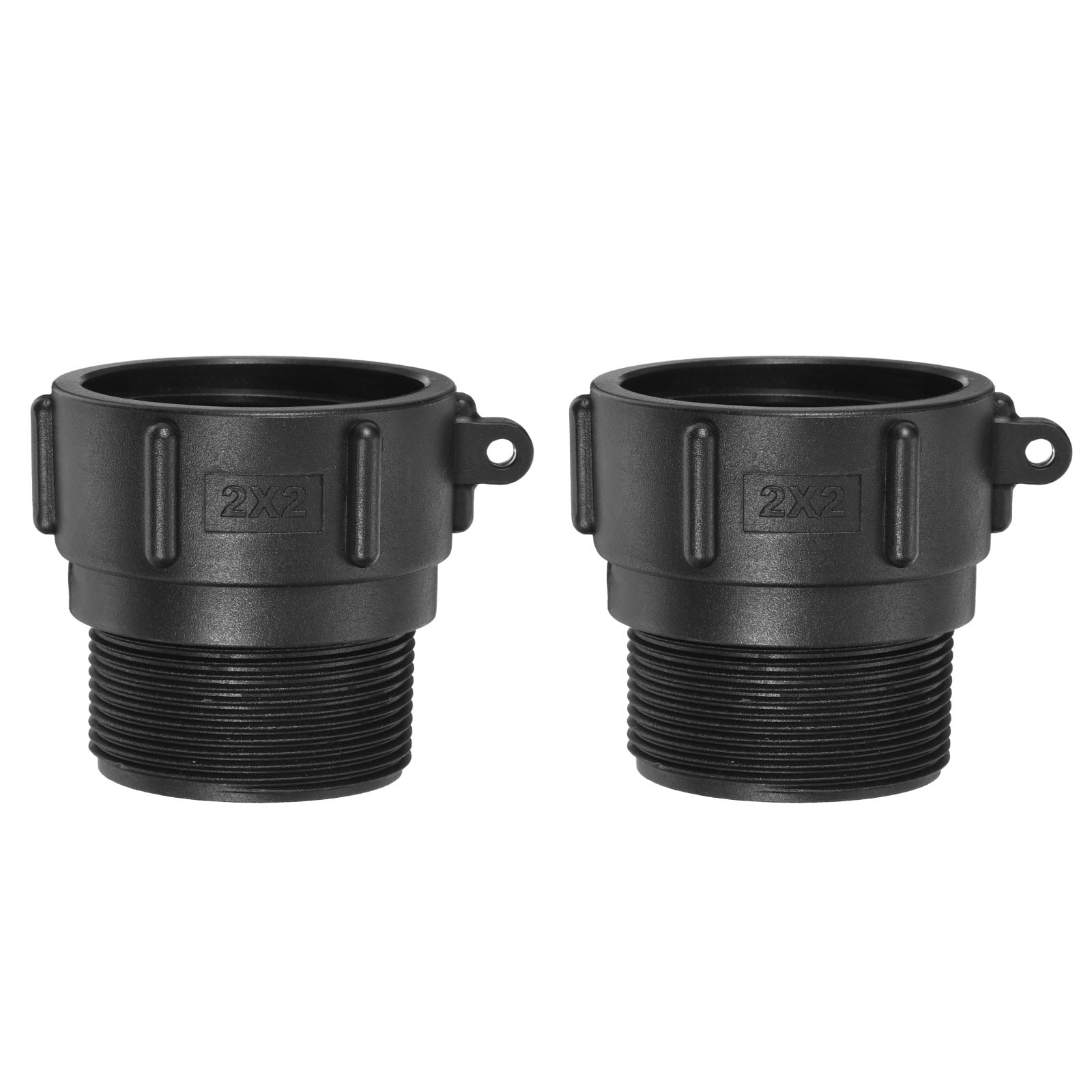 REGALWOVEN 2Pcs IBC Tote Adapter Coarse Thread 275-330 Gallon Drain ...