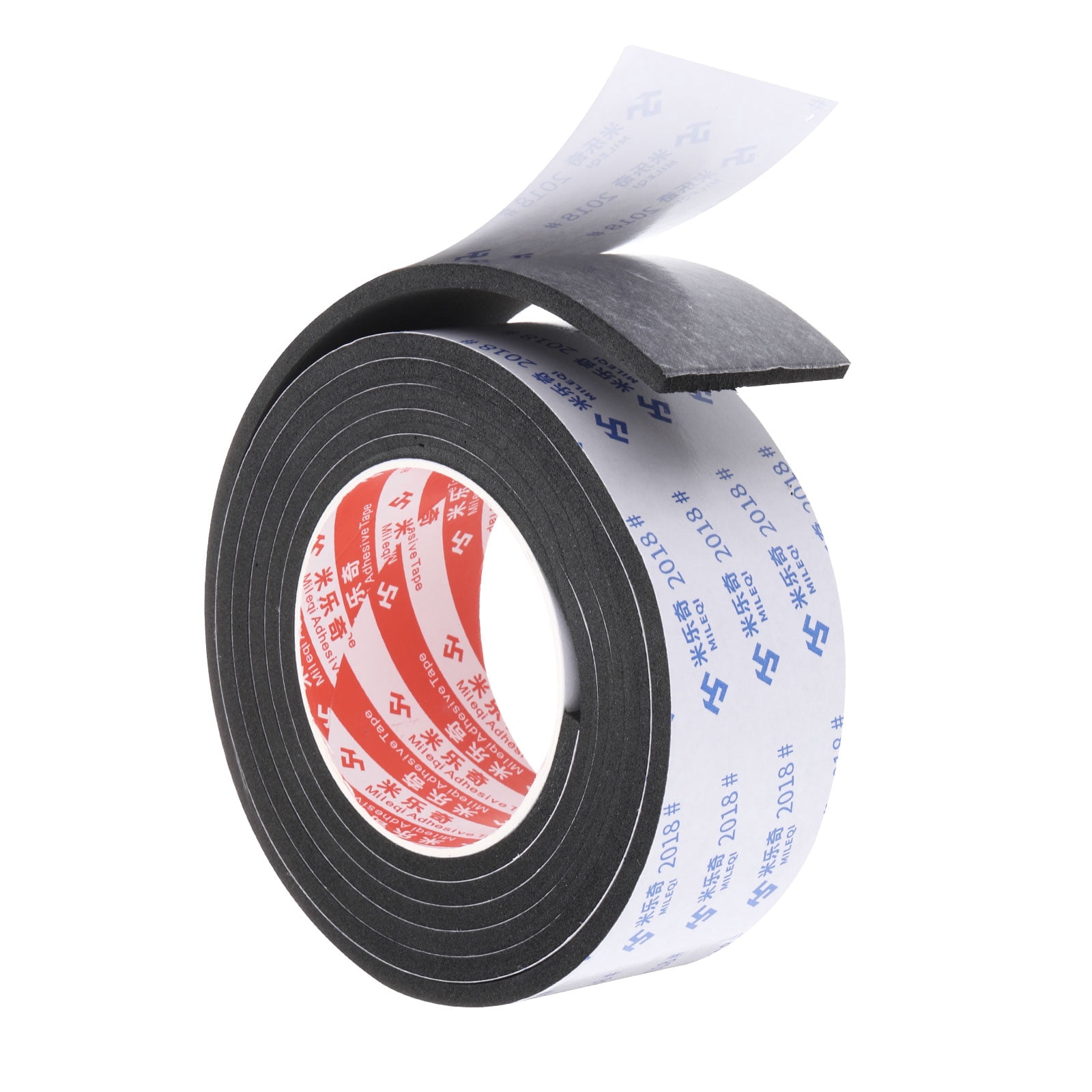 REGALWOVEN 2m/6.6ft Sealing Foam Tape 5cm Wide 5mm Thick Single Sided ...