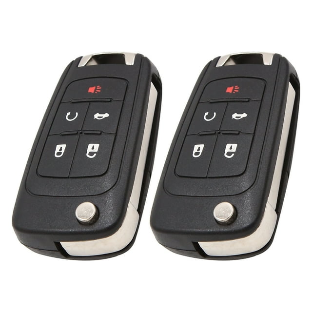 REGALWOVEN 2pcs Key Fob Flip Remote Case Shell for Chevy Equinox ...