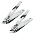 REGALWOVEN 2pcs Sharp Nail Clipper set- Slanted Edge Nail Cutting ...