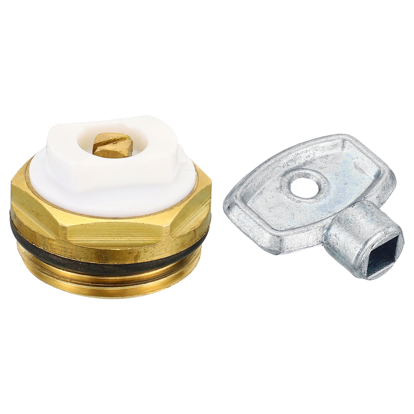REGALWOVEN 3/4" BSP Male Thread Manual Radiator Air Vent Plug Valve Kit ...