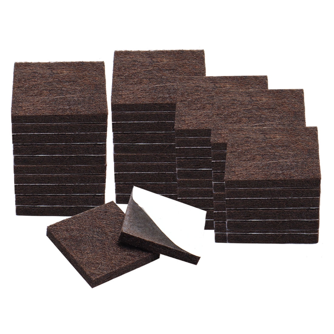 REGALWOVEN 48Pcs Furniture Pad Square 1" Self-stick Felt Pad for ...