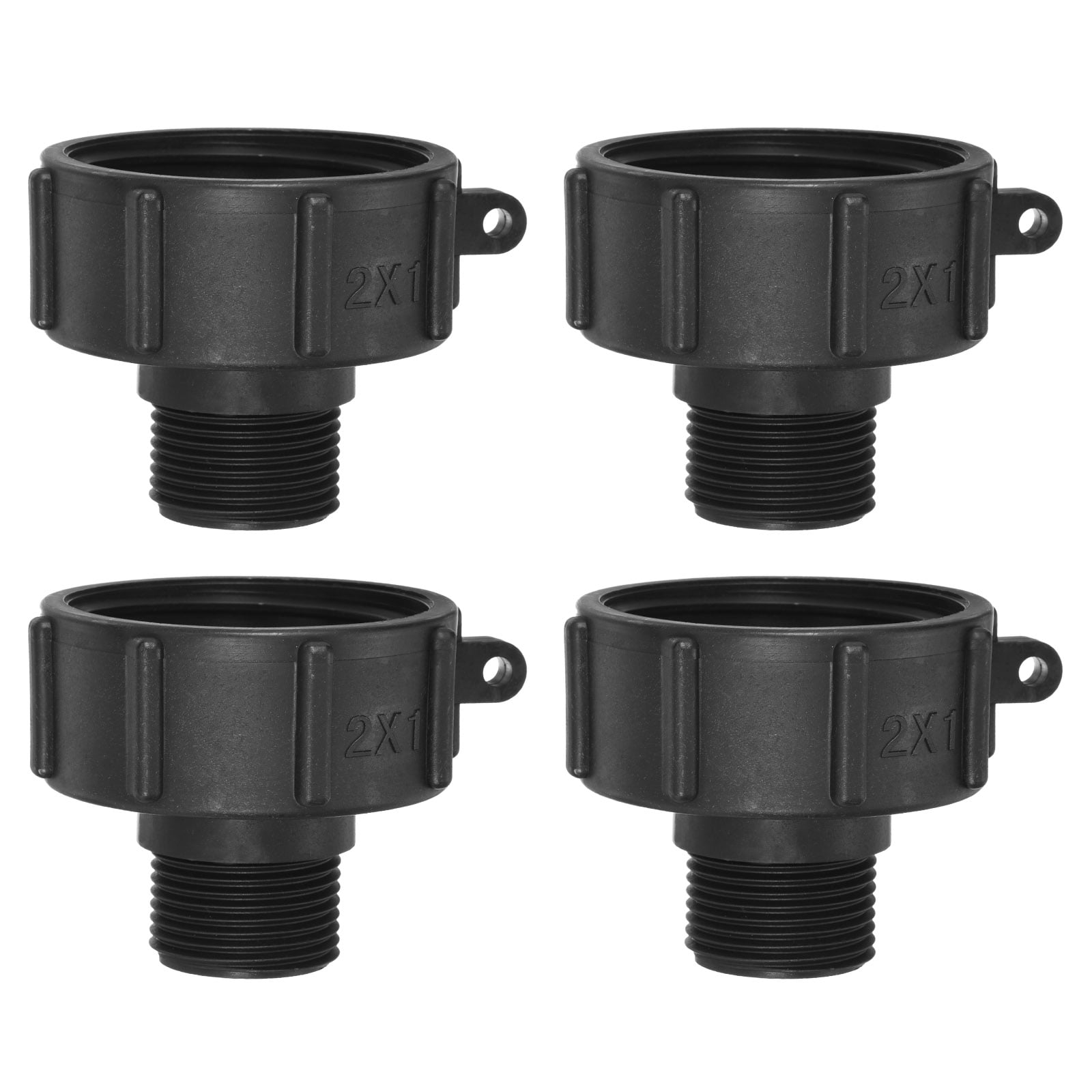 REGALWOVEN 4Pcs IBC Tote Adapter Coarse Thread Gallon Drain Plug ...