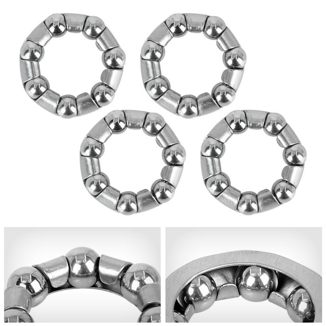 REGALWOVEN 4pcs Lowrider Bicycle Bike Ball Bearing Cages 20.5mm x 7, Crank Bearings Wheel ...