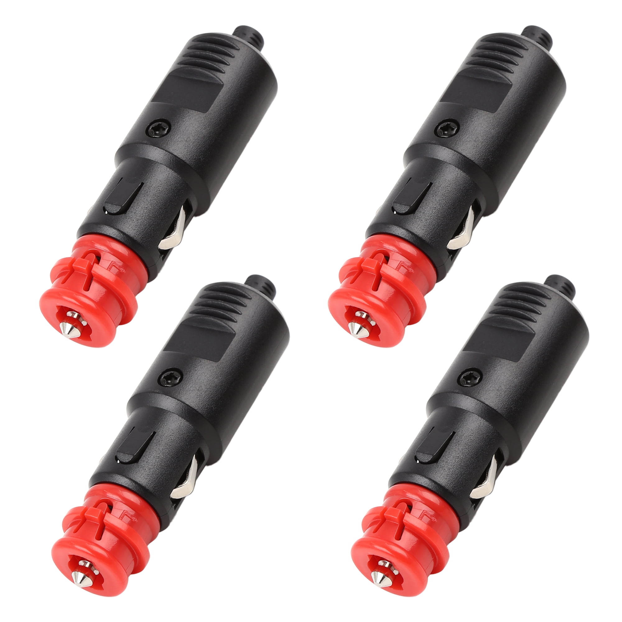 REGALWOVEN 4pcs DC 12V 24V Car Cigarette Lighter Power Socket Plug ...
