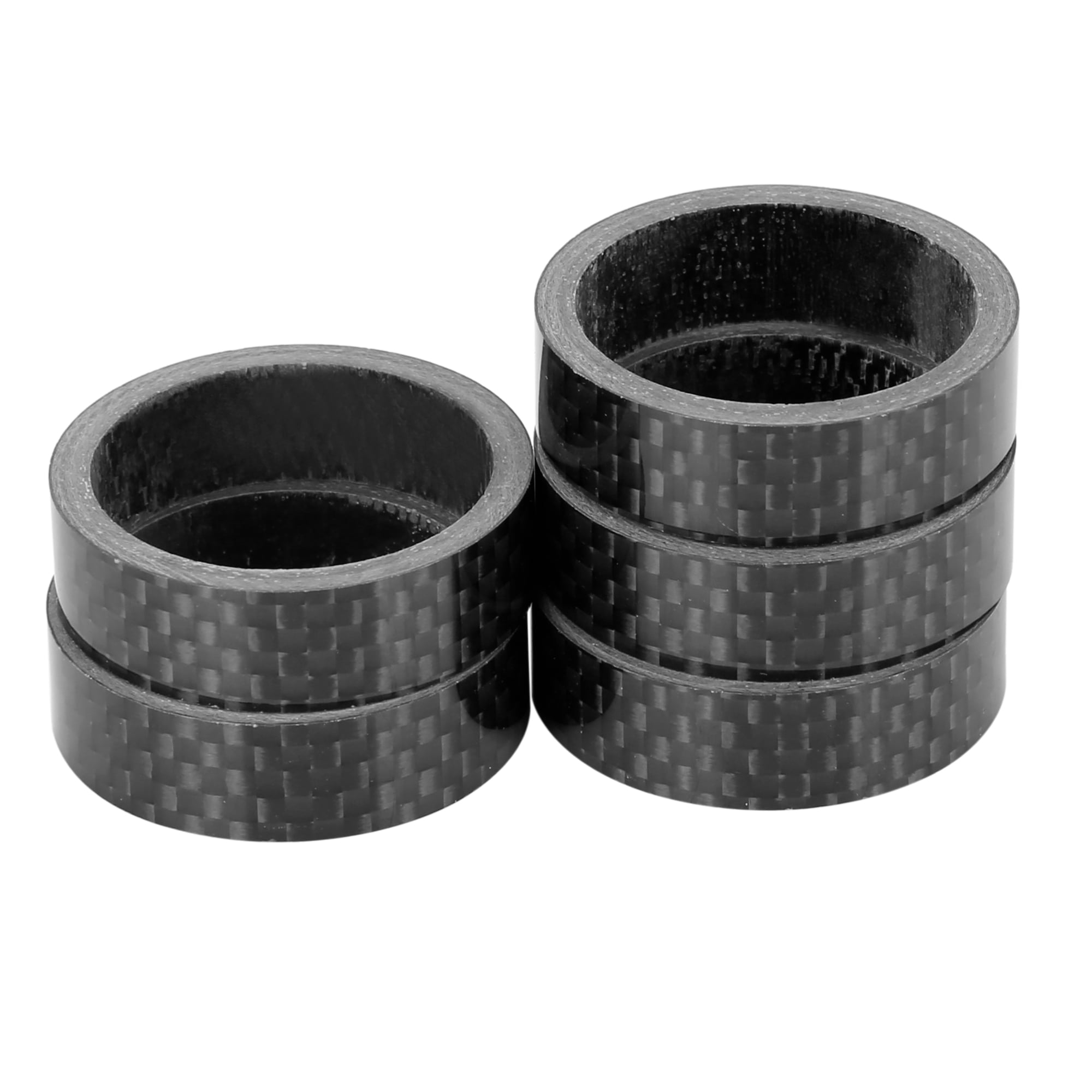 REGALWOVEN 5 Pcs Bike Headset Spacer Bicycle Carbon Fiber Handlebar ...