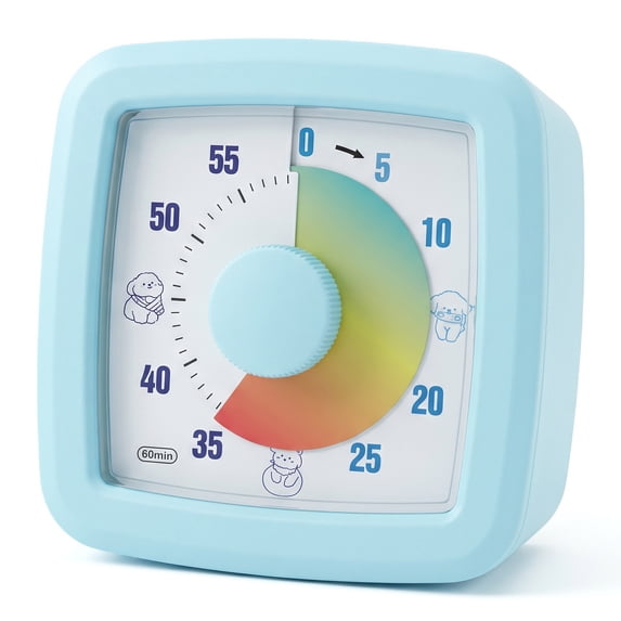 REGALWOVEN 60 Minute Kitchen Timer, Digital Visual Timer for Student ...