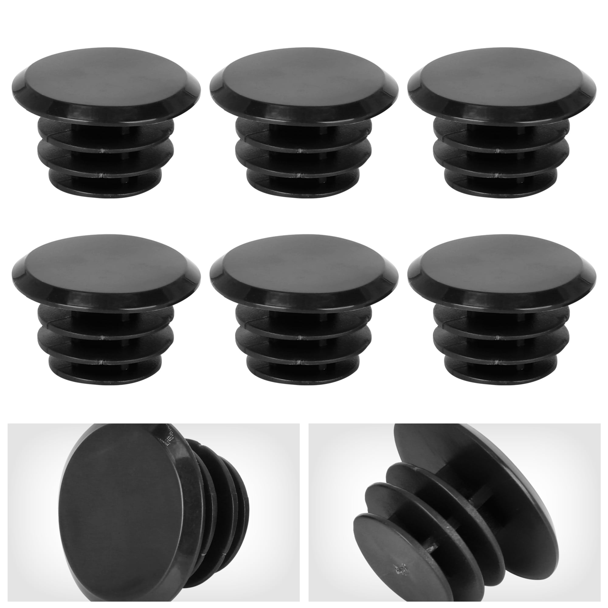 REGALWOVEN 6pcs MTB Mountain Bike Handlebar Rubber End Plugs, Cycling ...
