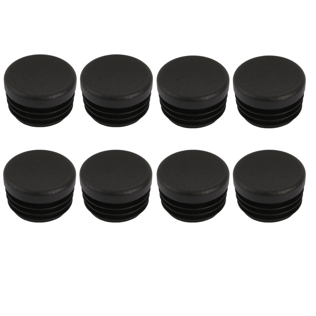 REGALWOVEN 8Pcs Chair Table Leg Plastic Cap Round Tube Insert Fit 25mm ...