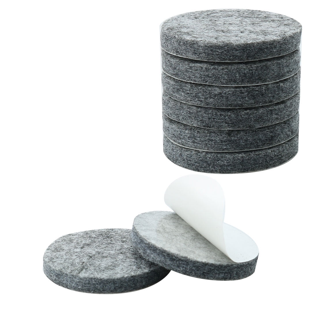 REGALWOVEN 8Pcs Felt Furniture Pads Round 2" Floor Protector for Closet ...
